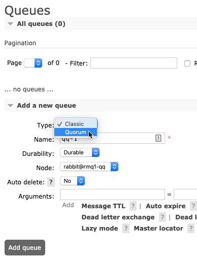 Let’s try out the new durable, replicated quorum queues in RabbitMQ ...