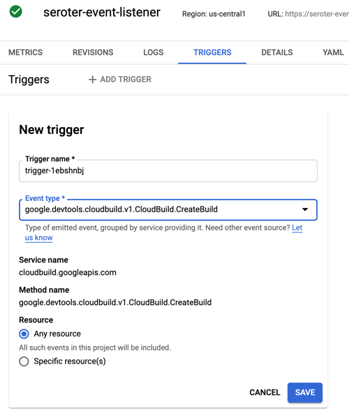First look: Triggering Google Cloud Run with events generated by GCP ...